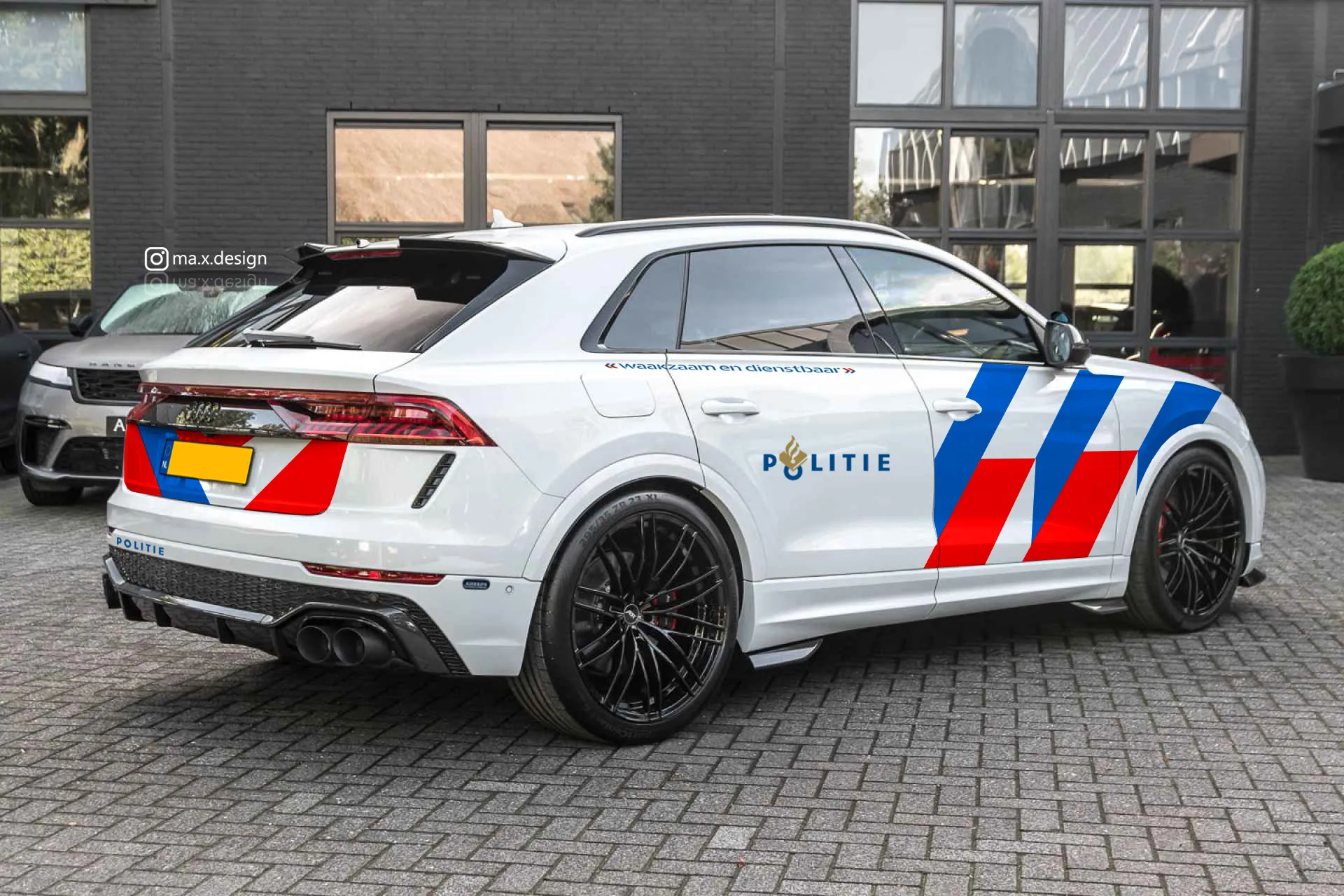 De Audi RSQ8 ABT politieauto zou een enorme toevoeging zijn aan de ...