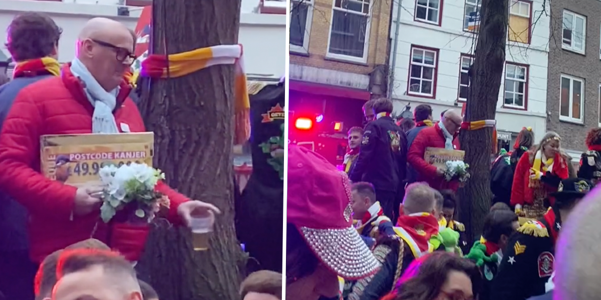 VIDEO: Gaston van de Postcode Loterij gespot bij carnaval