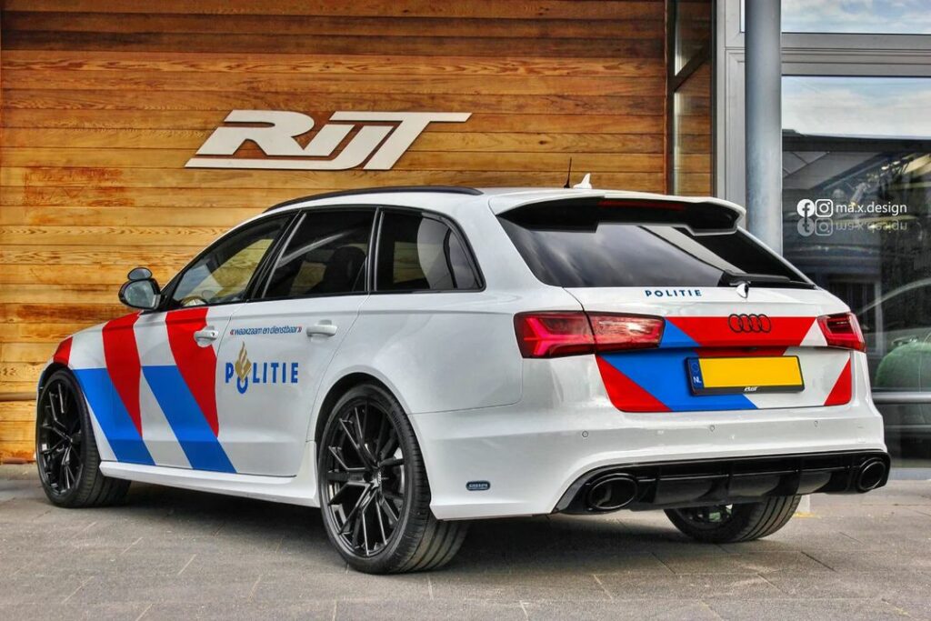 FOTO: Zou de Nederlandse politie deze Audi RS6 toevoegen aan hun vloot?
