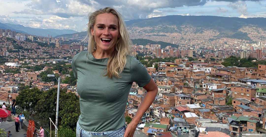 Foto Irene Schouten Breekt Het Ijs Met Gewaagde Foto Tijdens Zomerse Vakantie