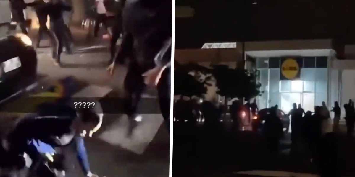 VIDEO: Rellen in Frankrijk: Opstandelingen rijden LIDL binnen in Parijs