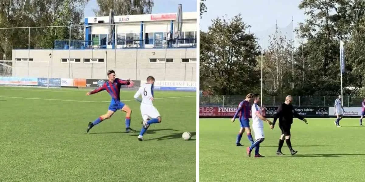VIDEO: De zaag van de week komt dit keer van een speler van Purmersteijn 3
