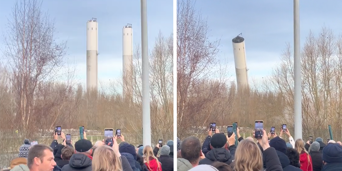 BIEM: 72 meter hoge torens worden opgeblazen in België