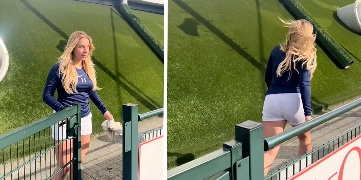 VIDEO: Voetbalster Ilse van Esch laat zien niet gediend te zijn van ...