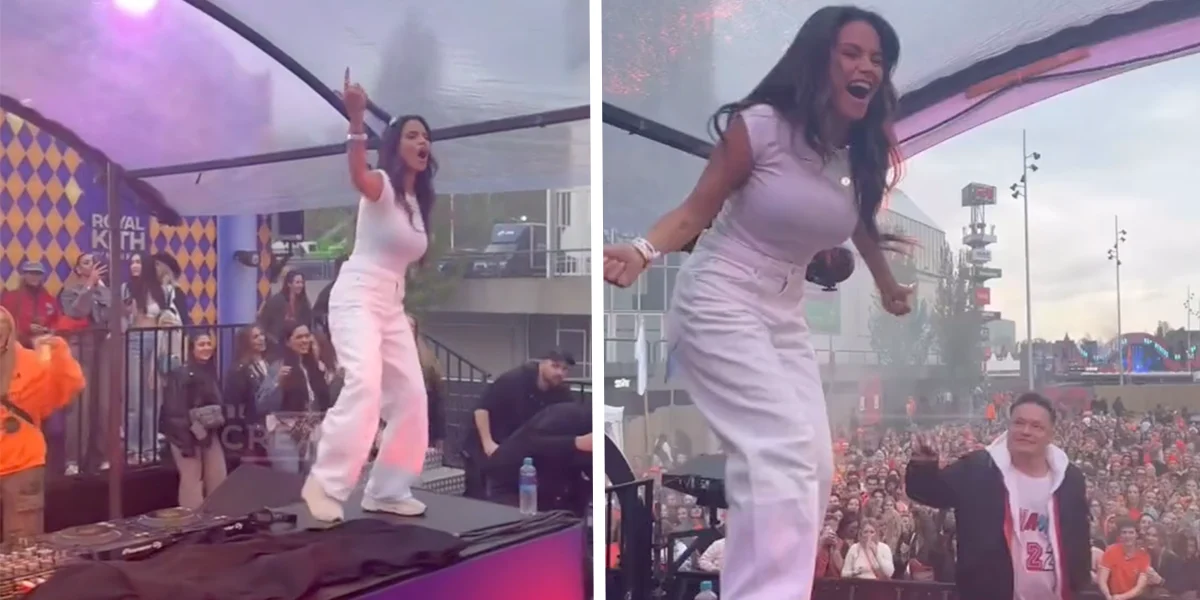 VIDEO: Monica Geuze gaat los tijdens Koningsdag