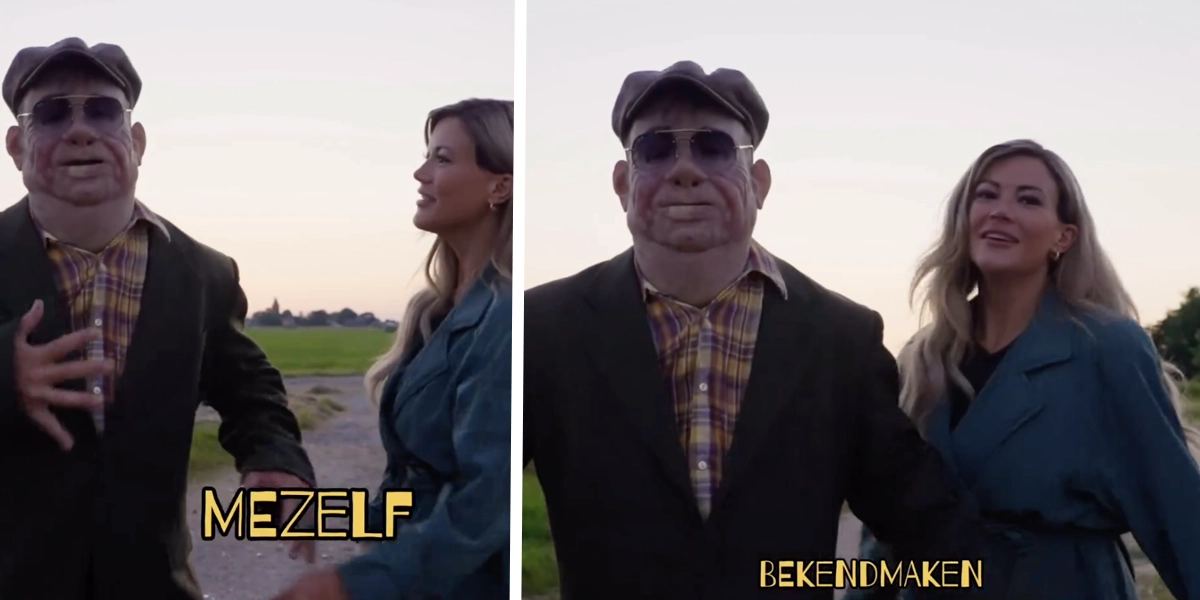 VIDEO: Het is zover: Boer Harm laat zijn identiteit zien