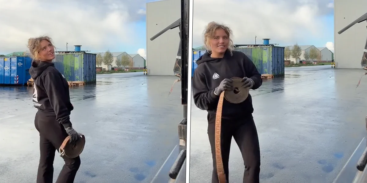 VIDEO: Linde van Holstein is de leukste vrachtwagenchauffeur van ons land
