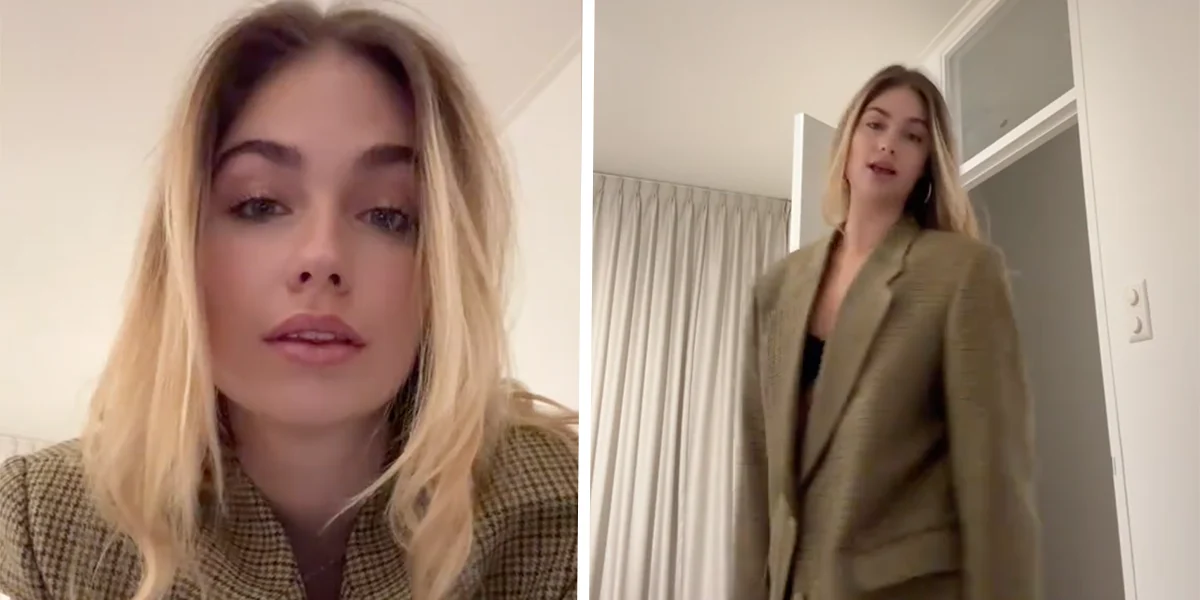 VIDEO: Roxy Dekker laat lingerie zien in nieuw TikTok-dansje