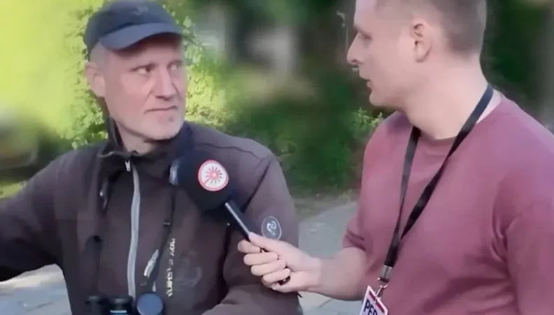 VIDEO: Journalist zoekt Volkert van der Graaf op en deelt de beelden